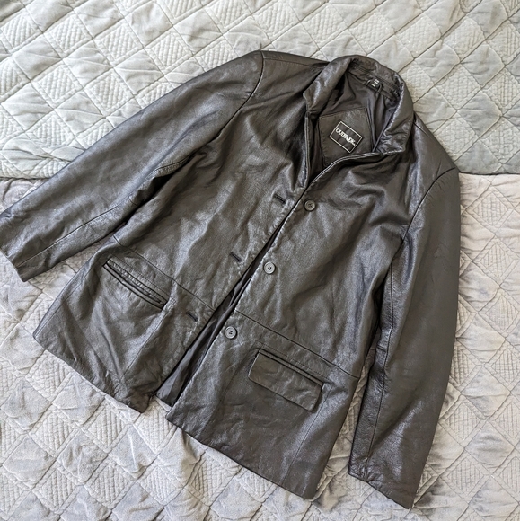 Jackets & Coats | Outbrook Genuine Leather Jacket | Poshmark